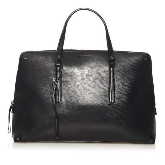 Gucci | Bags | Gucci Handbag Tote Bag Black Leather Ladies Gucci | Poshmark